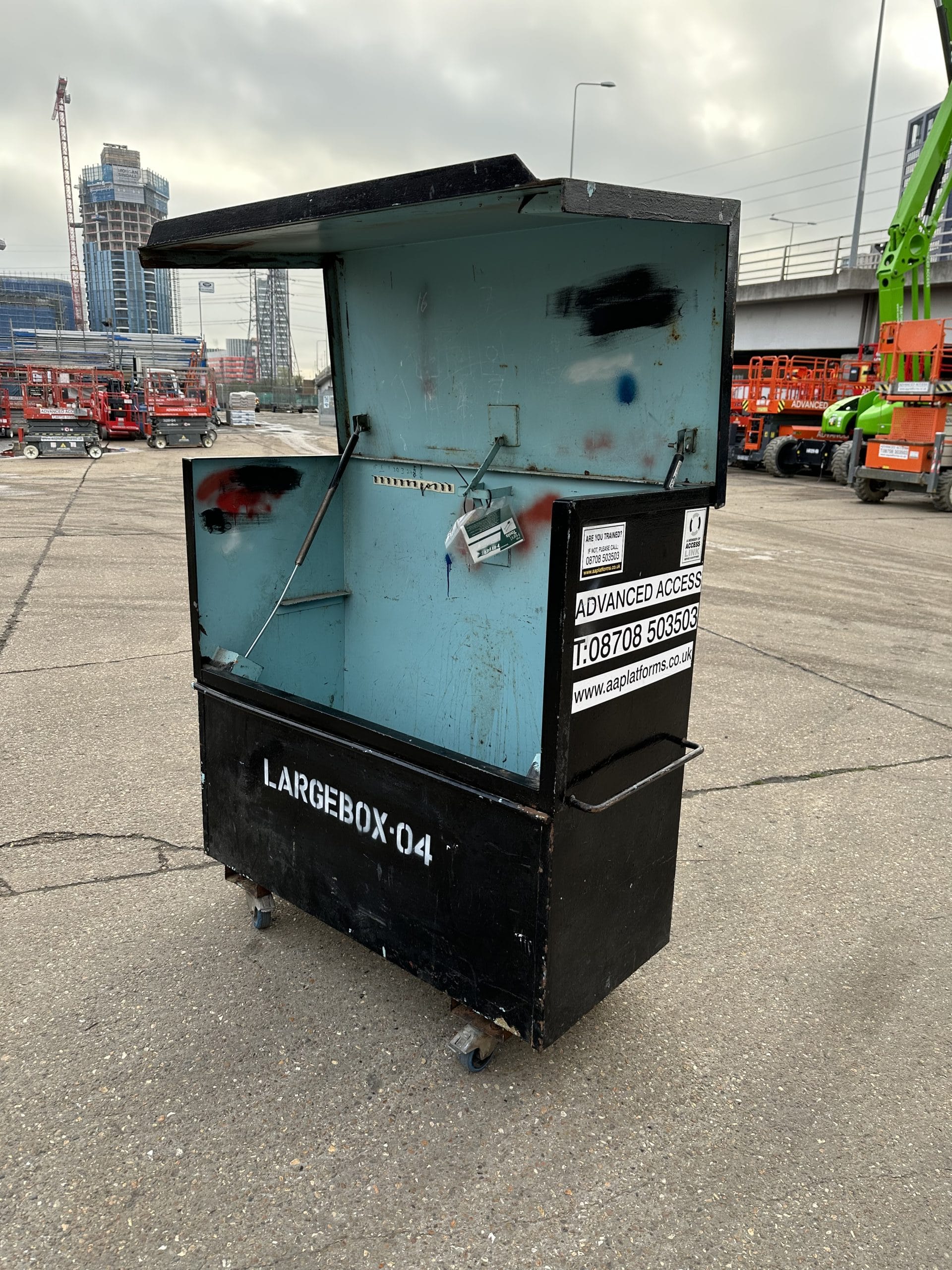 Armourguard Tool Box large | Advanced Access Platforms